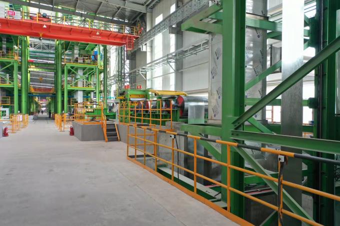 Vertical Continuous Galvanizing Line Electro Steel Galvanizing Plant Design