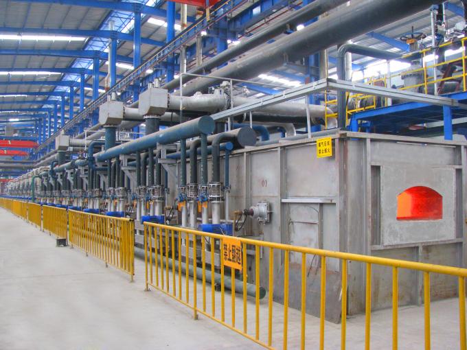 Zinc Coating Continuous Galvanizing Line Furnace Sheet 1.0~2.5mm