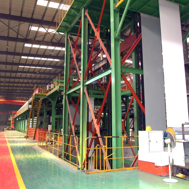 650mm Steel Color Coating Line Process Cgl Continuous Galvanizing Line
