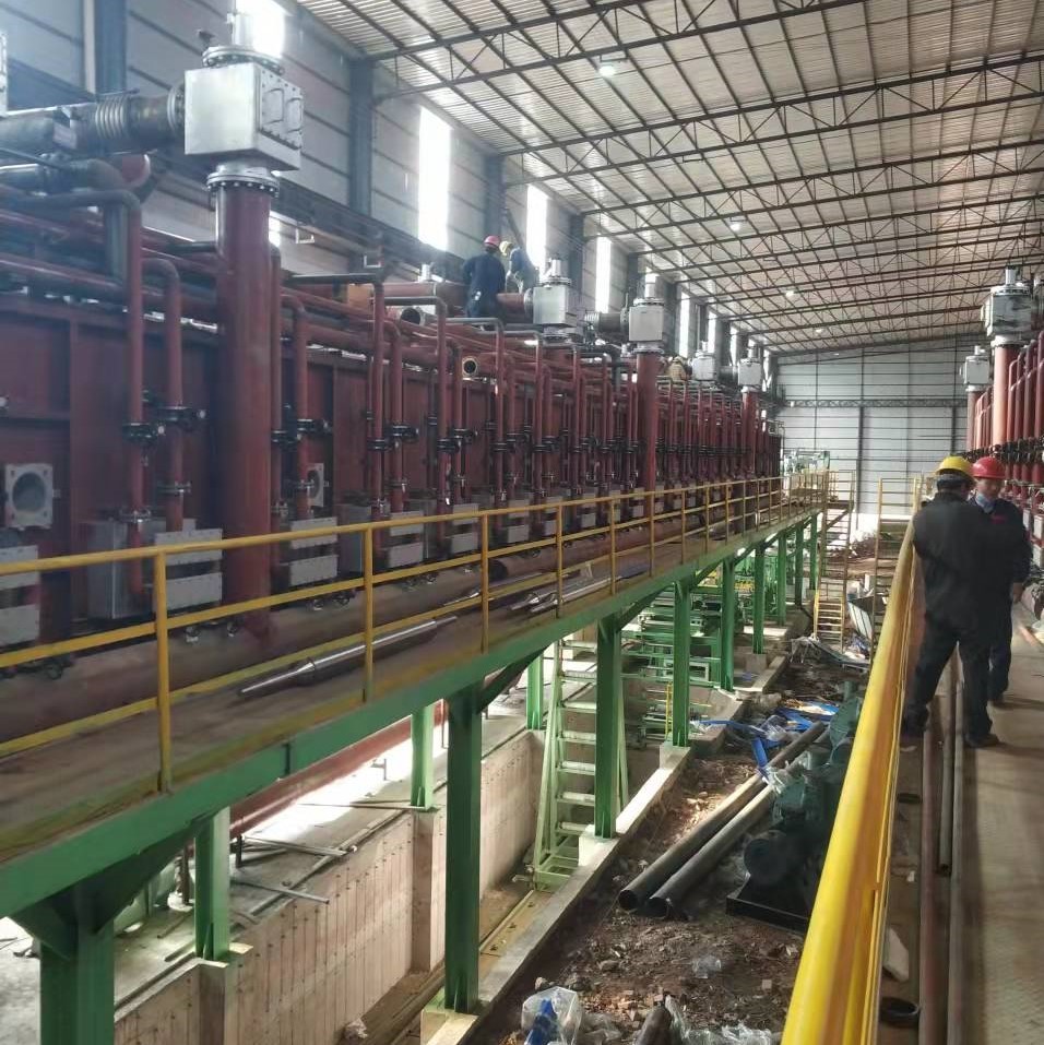 Automatic Continuous Galvanizing Line Equipment 2.0-3.0mm 1250mm Steel ...